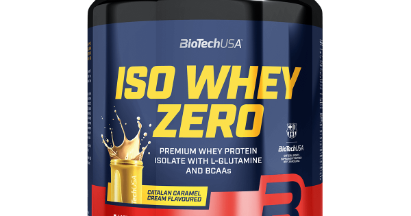 Biotech USA Iso Whey Zero Catalan Caramel Cream 2270gr - Native Isolate ...