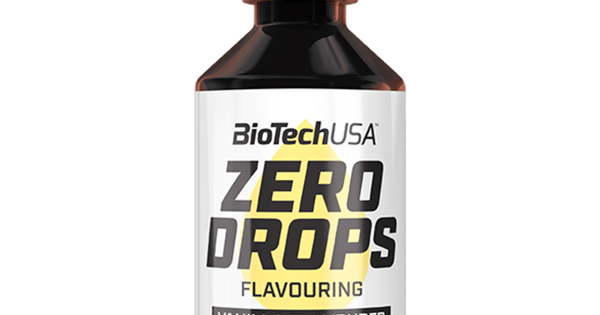 Biotech USA Zero Drops Vanilla 50ml - Σταγόνες Γεύσης Βανίλια | Body Club